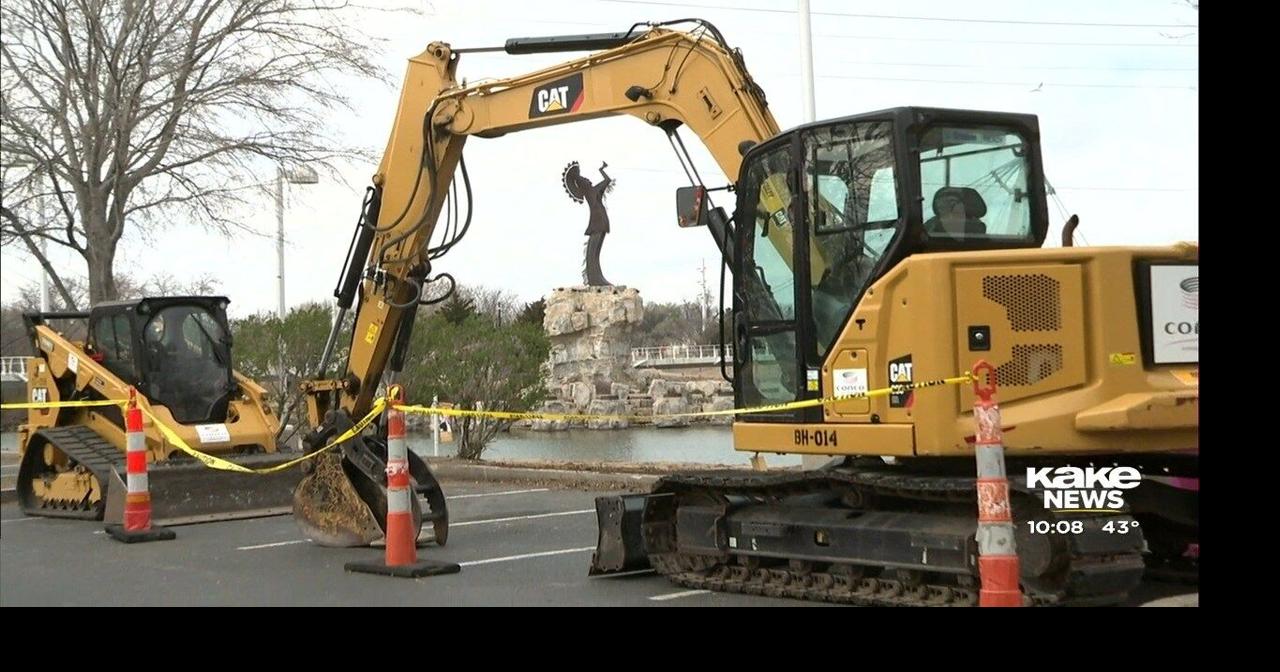 Exploration Place breaks ground on amphitheater | Business | kake.com