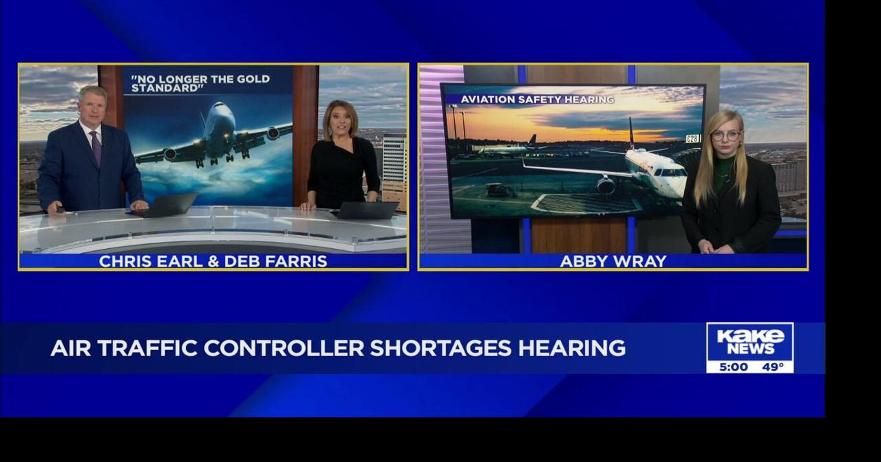 Air traffic controller shortages hearing held | Video | kake.com