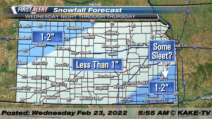 Light snow could create some slick spots | News | kake.com