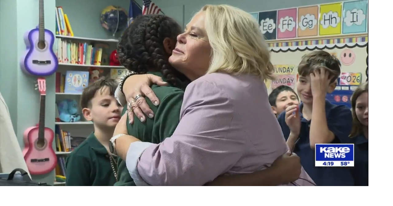Golden Apple: St Mark's Elementary School | Video | kake.com