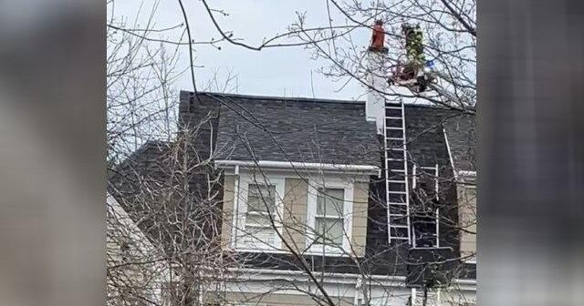 Firefighters rescue 10-year-old boy stuck in chimney | | kake.com