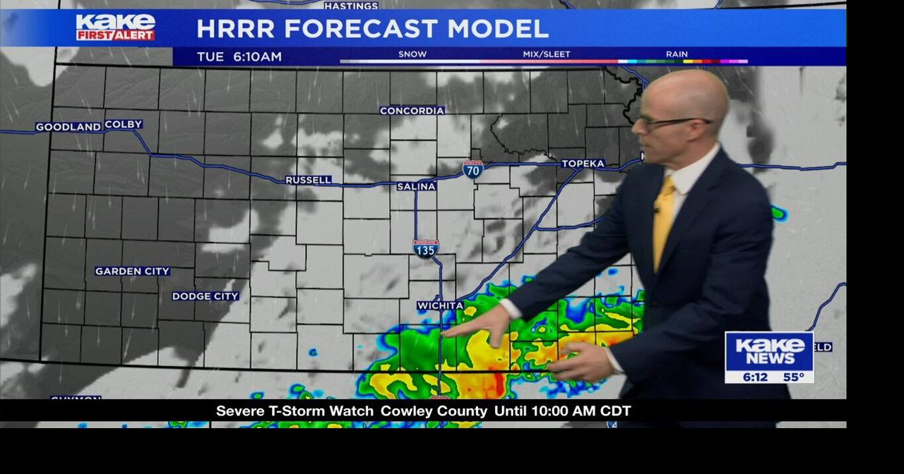 Tuesday Showers & Storms | Video | kake.com