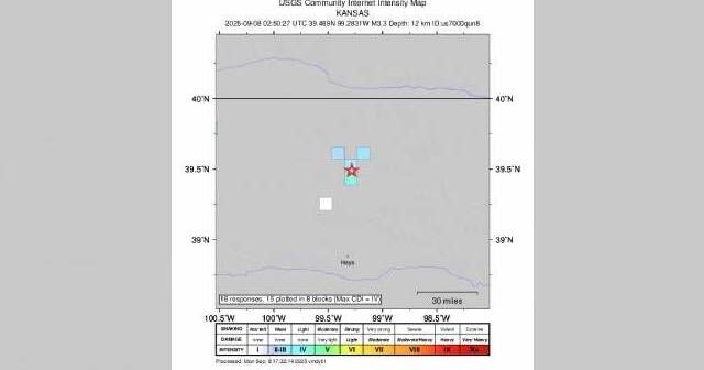 Earthquake reported in rural Rooks County | Trusted News Source for ...