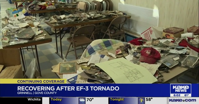 Friday morning update on Grinnell cleanup efforts following tornado ...