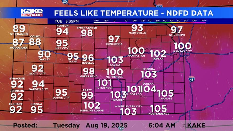 Storm chances return for Tuesday | Trusted News Source for Wichita ...