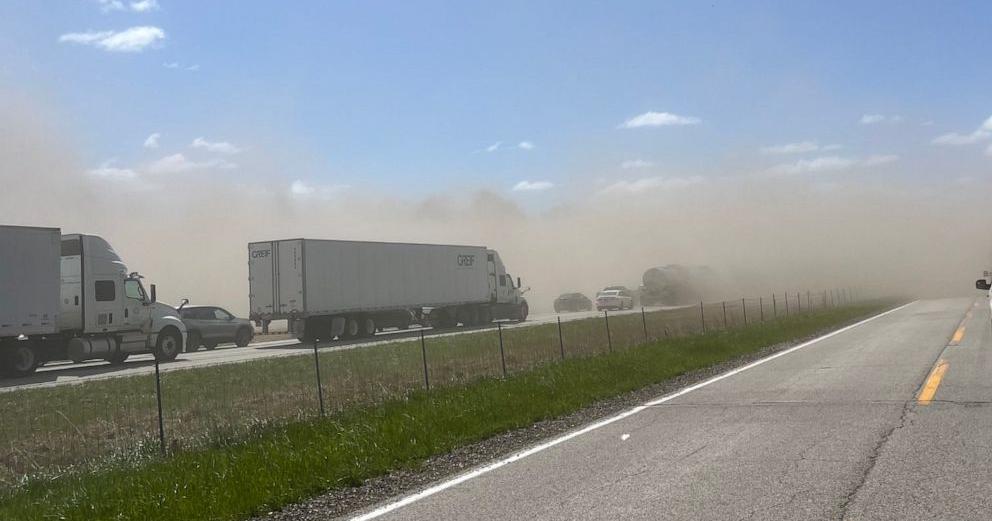 'Multiple' people killed, dozens injured as dust storm causes major car ...