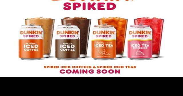 Dunkin' Donuts to launch spiked iced coffee and tea | Stories | kake.com