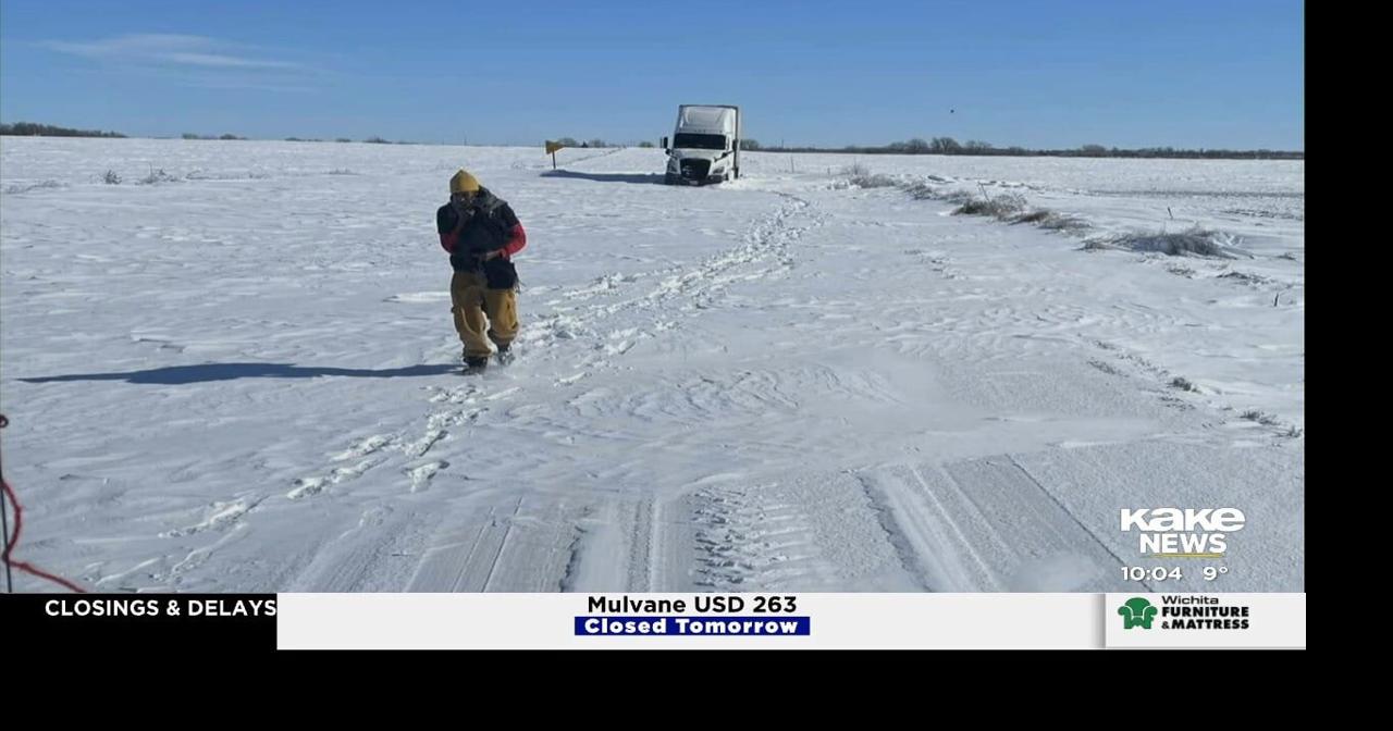 Kansas Highway Patrol rescues five motorists stranded after storm ...