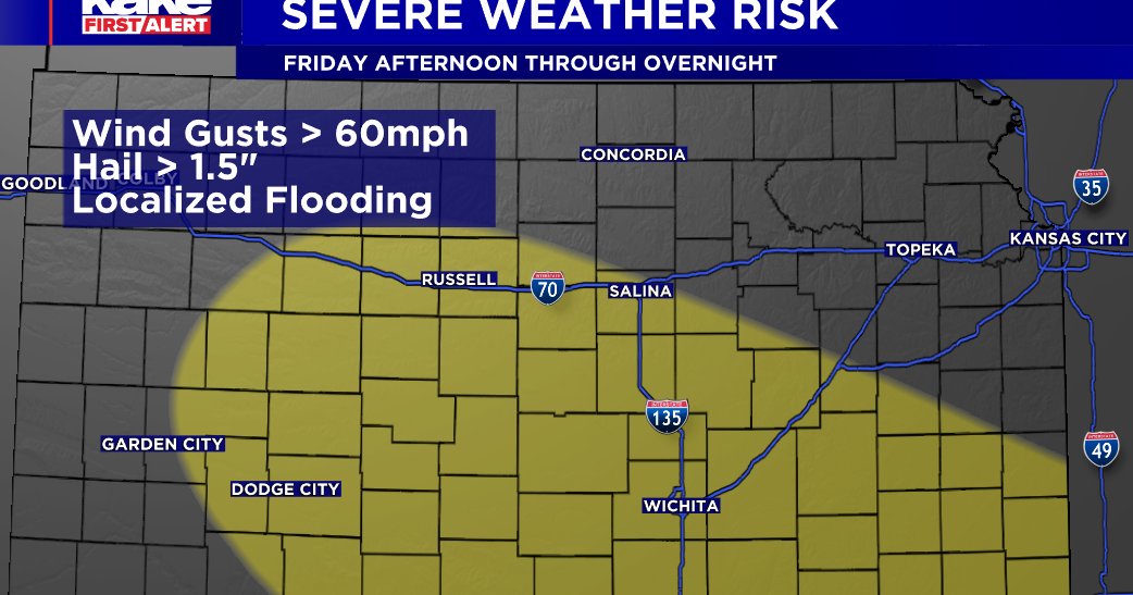 Friday storms could produce large hail and more high wind | Trusted ...