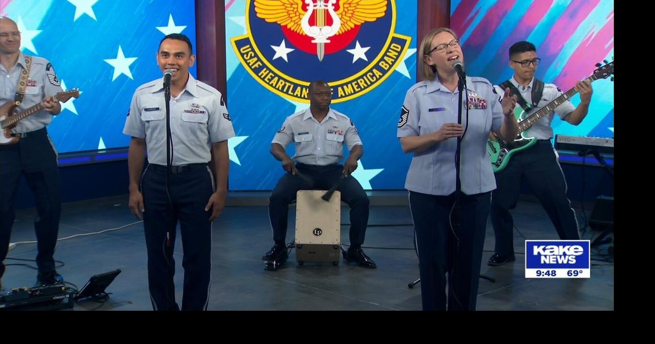 USAF band Raptor to perform at Riverfest, part 2 | Video | kake.com