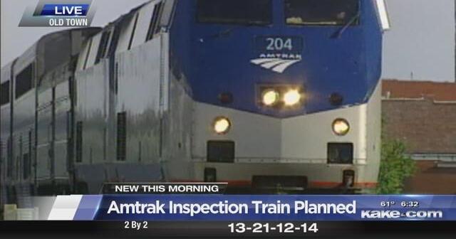 Amtrak 'inspection train' plans trip to Wichita | | kake.com