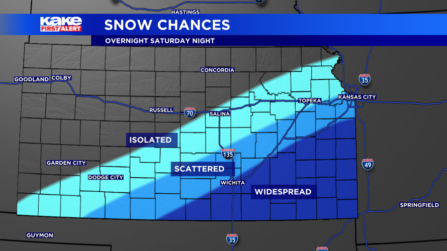 Snow continues into Saturday night across parts of KAKEland | Weather ...