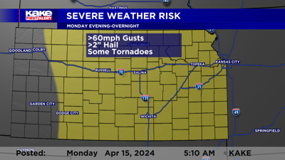 severe storms expected overnight