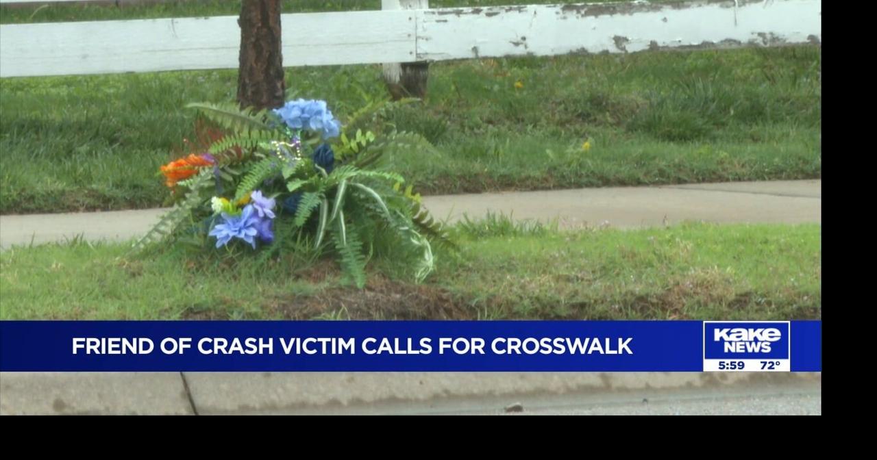 Friend of crash victim calls for crosswalk | Video | kake.com