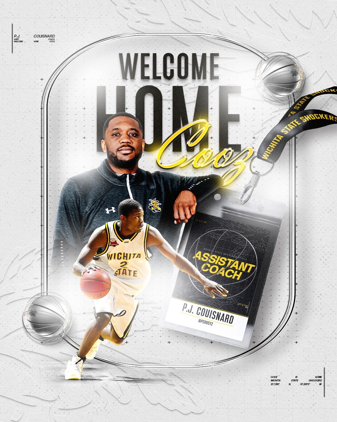 Wichita State alum P.J. Couisnard returns as assistant coach | Trusted ...