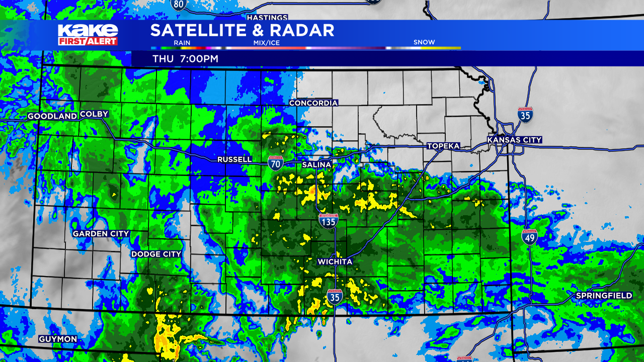 Rain returns to KAKEland | Trusted News Source for Wichita & Kansas ...