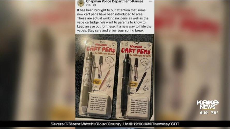 Police warn about 'penjamins' or disguised vape pens | Stories | kake.com