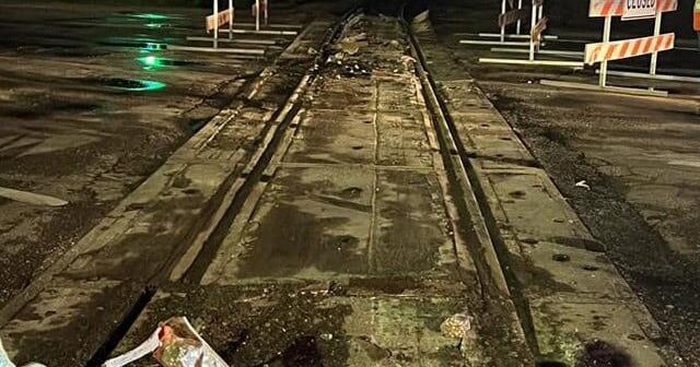 Train derailment causes damage to tracks, highway near Dodge City ...