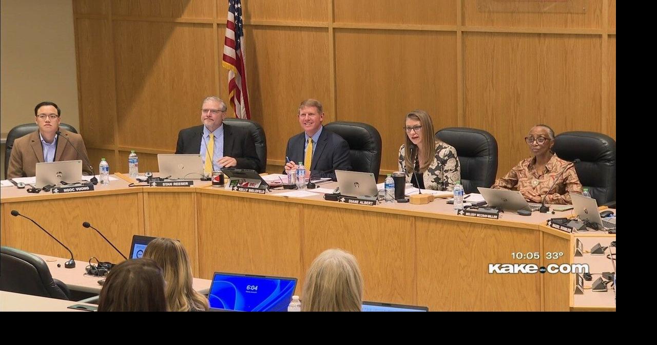 New Wichita school board members sworn in as district faces challenges ...