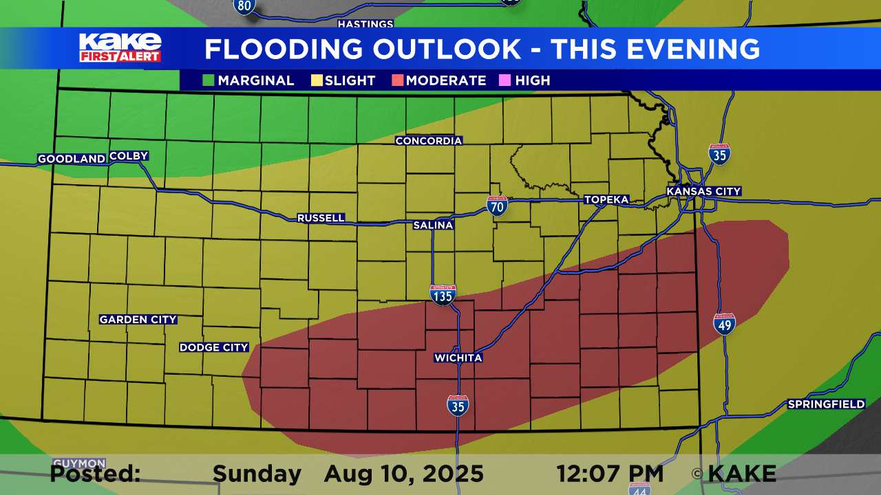 Severe weather likely across Kansas Sunday night | Trusted News Source ...