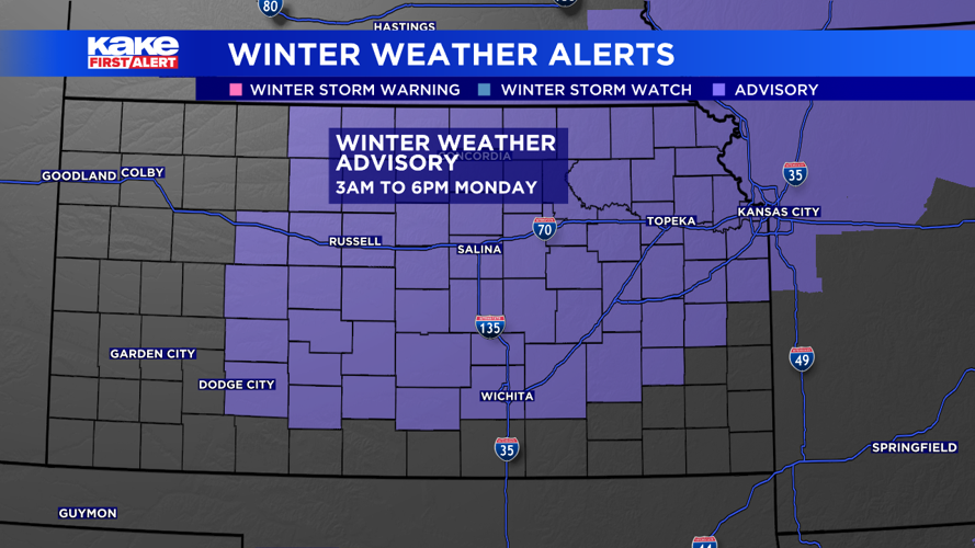 December welcomes the first snow of the season for much of KAKEland ...