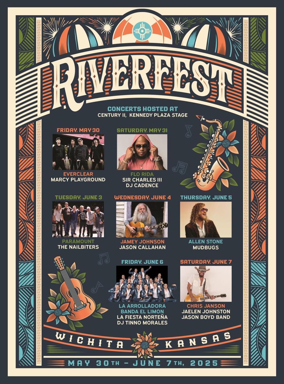Wichita Riverfest concert lineup includes Flo Rida, Everclear and more ...