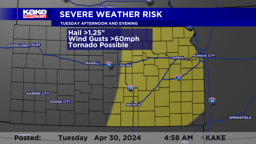 More storms possible this week, some could be severe | | kake.com