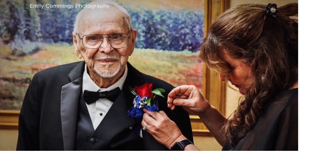 100-year-old veteran attends 1st prom 82 years after missing his own ...