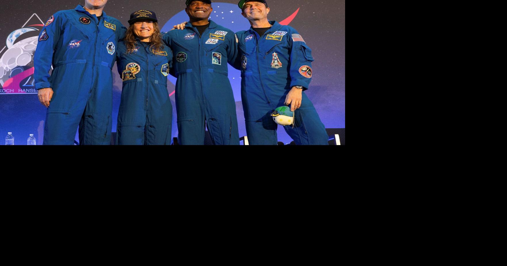 Five seconds of free fall: Astronauts describe historic moon mission ...