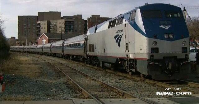 Kansans supporting restoration of Amtrak passenger rail service advocating for passage of bill ...