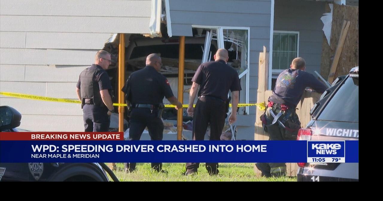 Speed, DUI possible factors in pickup truck crashing into Wichita home ...