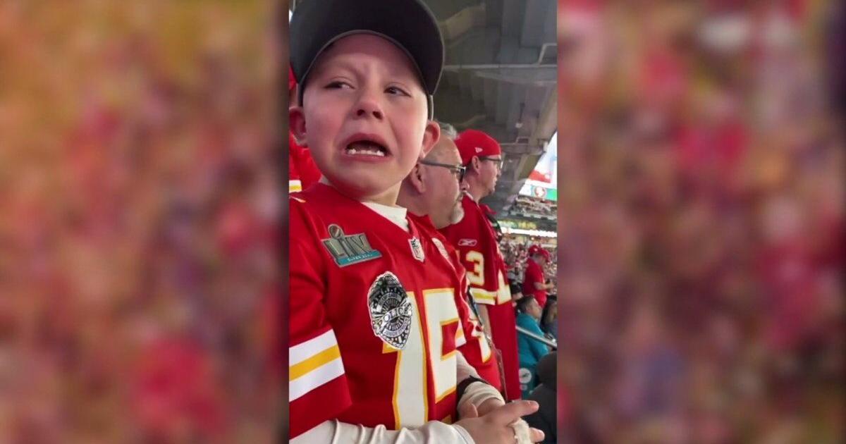 ‘It was a happy cry’: Young Chiefs fan goes viral with emotional ...