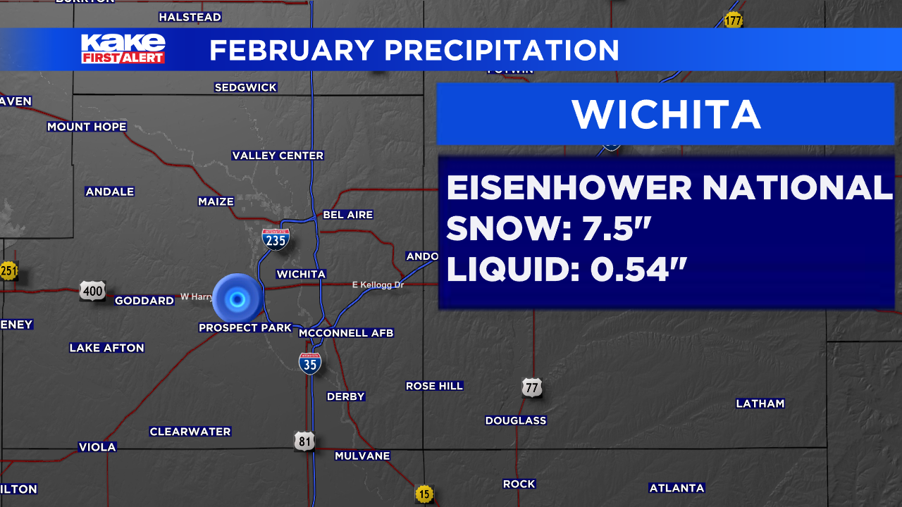 KAKE Water Watch: Is the snow going to bring Cheney Reservoir up ...