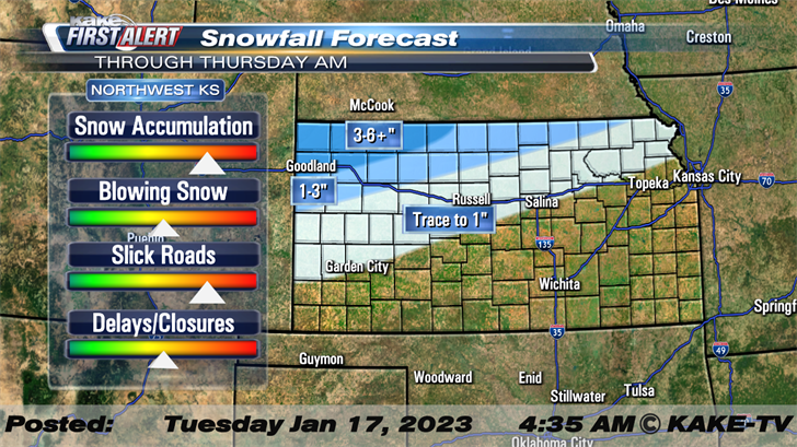Rain and snow roll back into KAKEland | Weather | kake.com