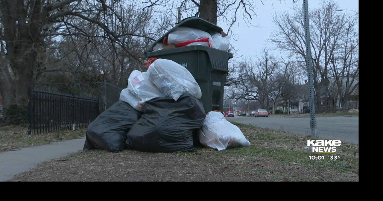 Local trash company leaving customers stuck with piles of trash and no ...