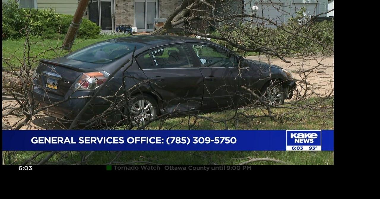 Salina continues clean-up after storm damage | Video | kake.com