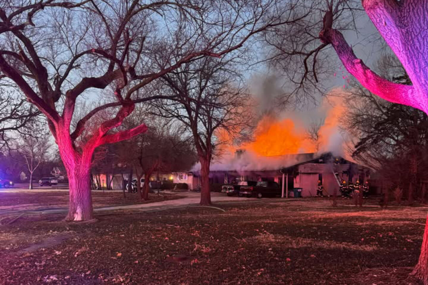 Wichita firefighters battle multiple blazes, rescue 3 plus dog over ...
