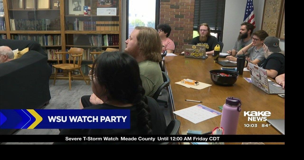 WSU Political Science Department hosts presidential debate watch party | | kake.com
