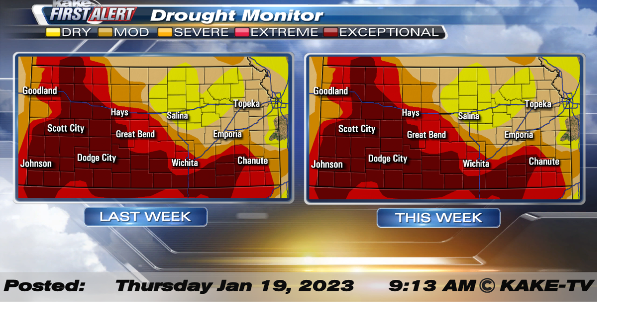 Exceptional drought remains for KAKEland | Weather | kake.com