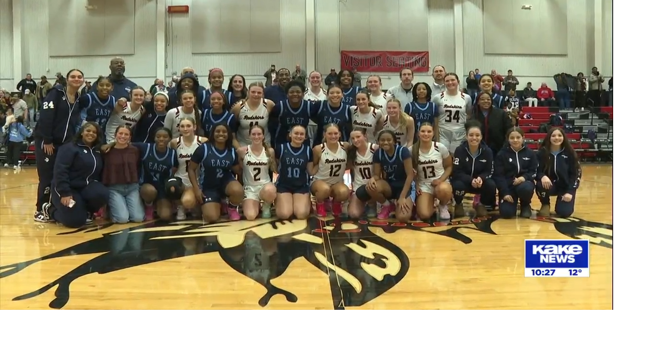 Wichita East girls outlast Little River in rare Class 6A vs. Class 1A ...