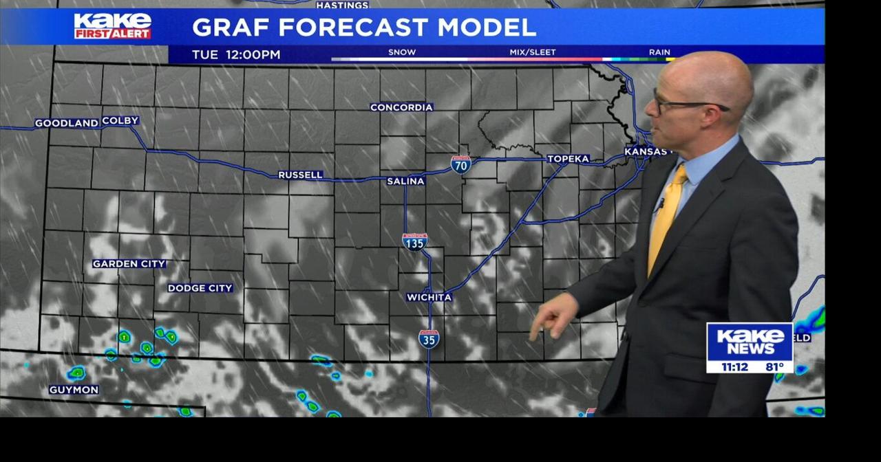 Spotty Showers & Storms | Video | kake.com