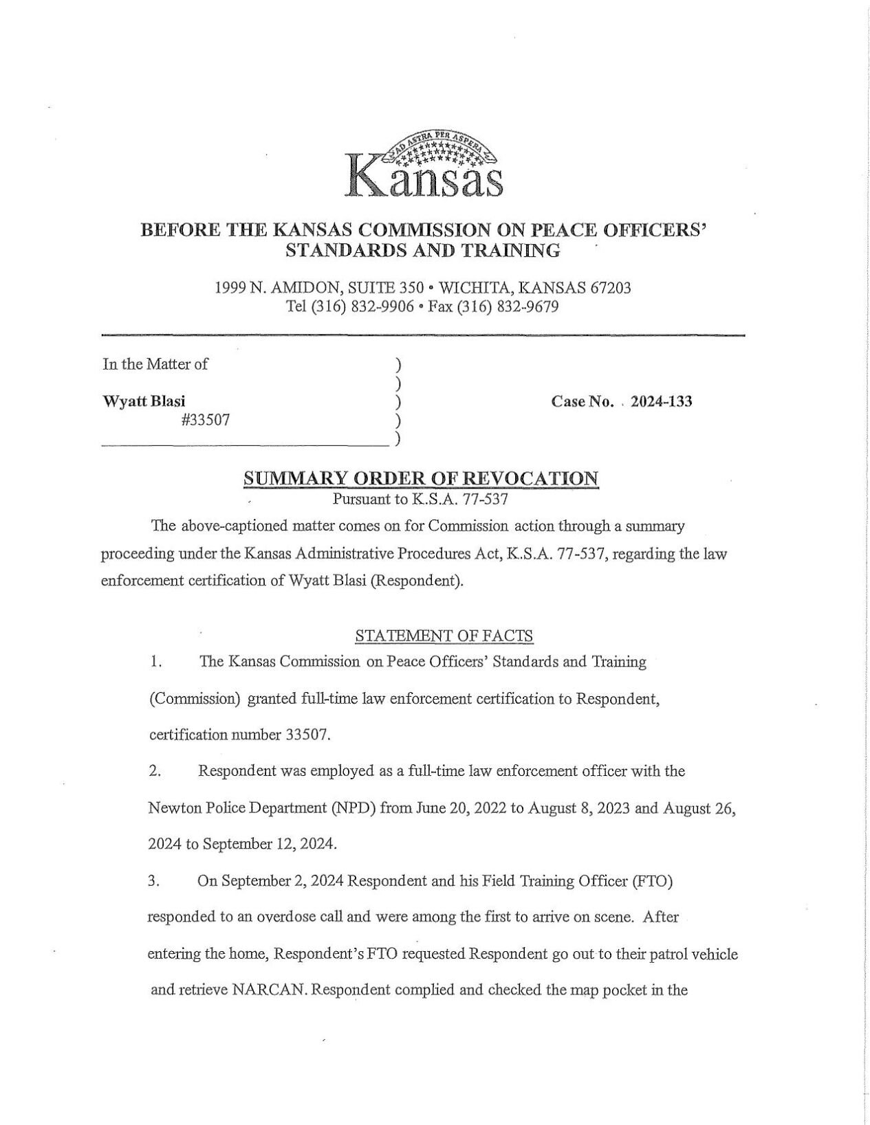 Newton officer lies about mishandling NARCAN during overdose response ...