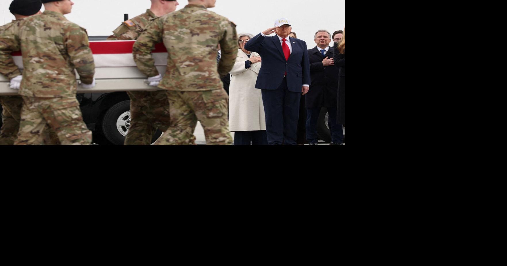 Six US troops killed in Iran war brought home in dignified transfer ...