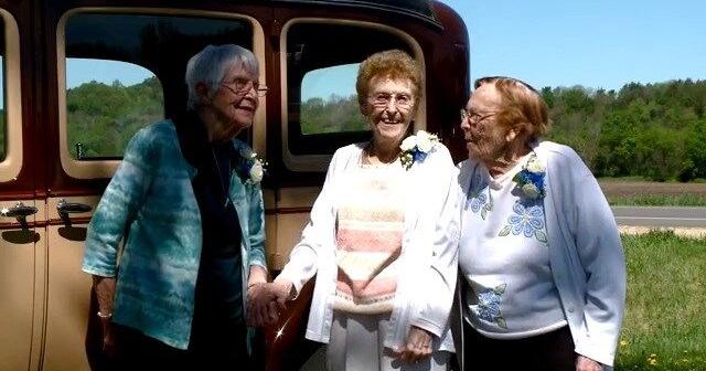 Three 98-year-old women celebrate their 80th high school reunion ...