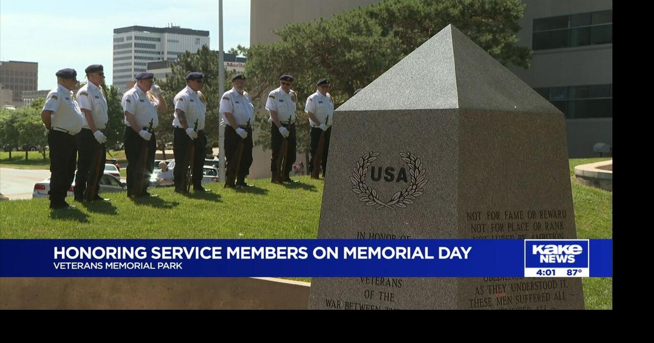 Honoring service members on Memorial Day: Veterans Memorial Park ...