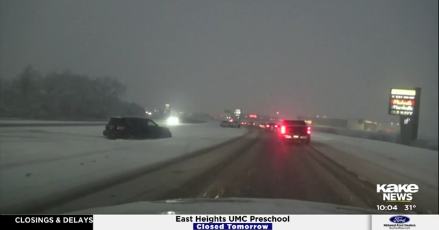 Snow causes problems for Wichita drivers | Trusted News Source for ...