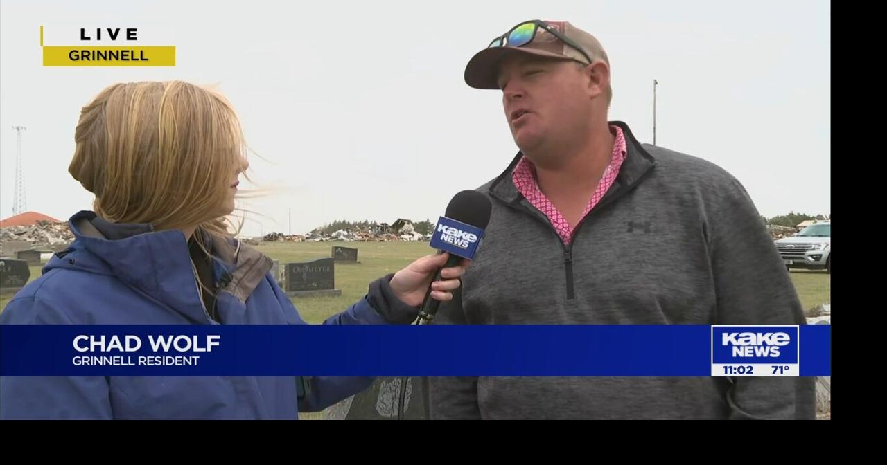 Grinnell resident talks about tornado cleanup efforts | Video | kake.com