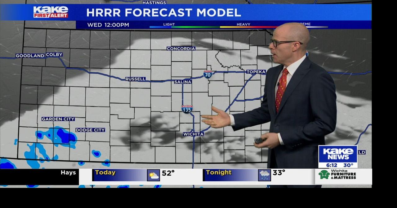 Rain rolls into KAKEland late Wednesday | Video | kake.com