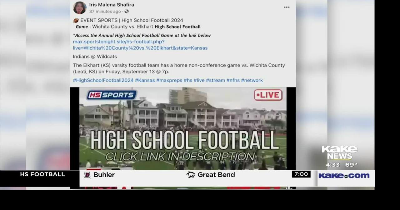 BBB issues warning about local high school football live stream scams ...