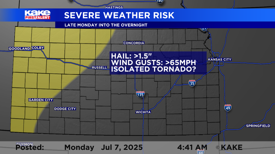 Severe weather threat returns to KAKEland | Trusted News Source for ...